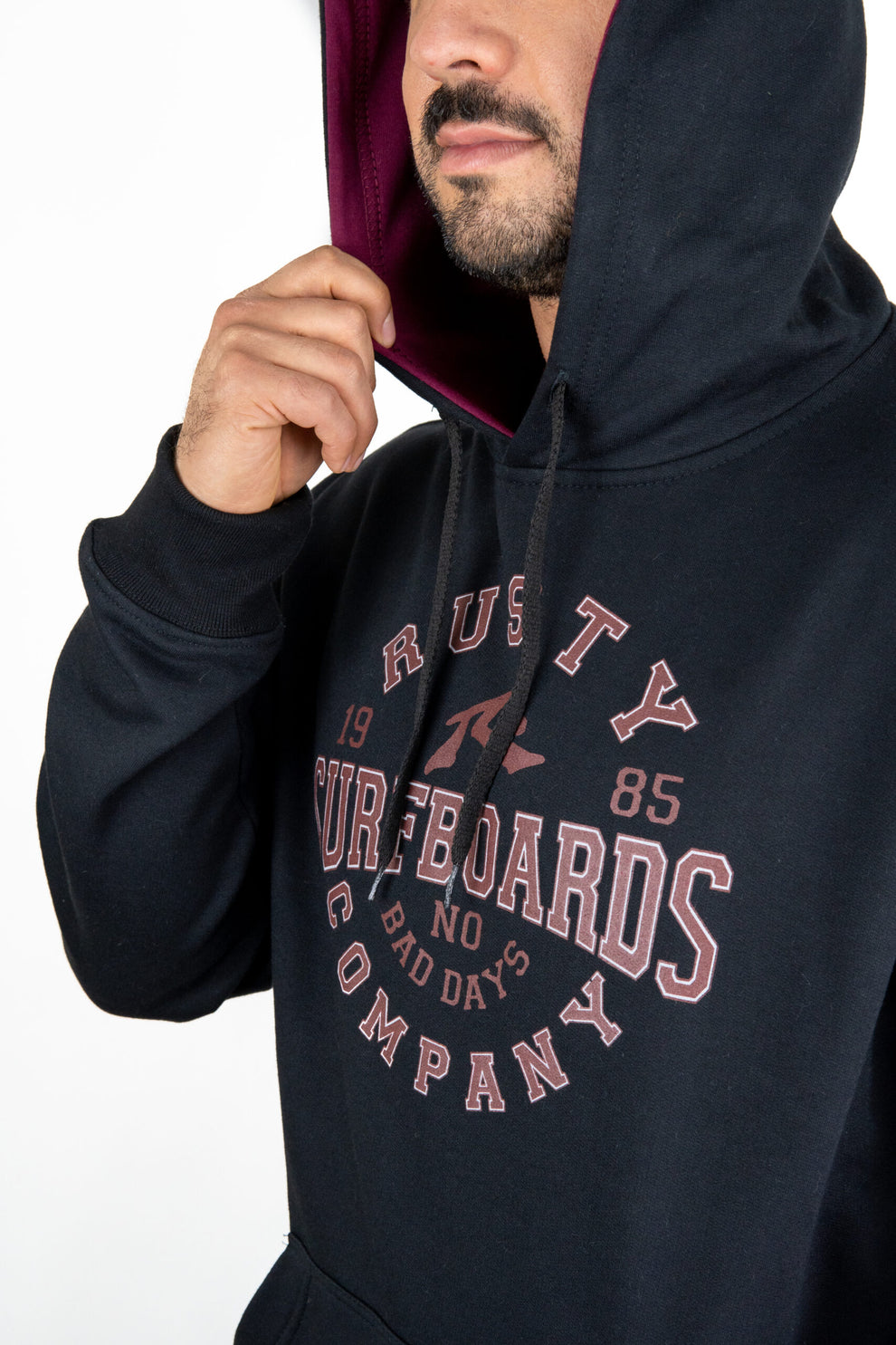 Polerón Tyson Negro | Rusty Chile Online Exclusive – BRAND INC.